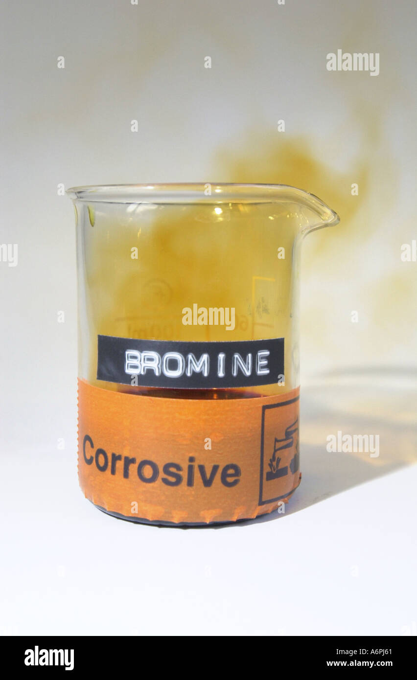 Gaz de brome Banque de photographies et d’images à haute résolution - Alamy