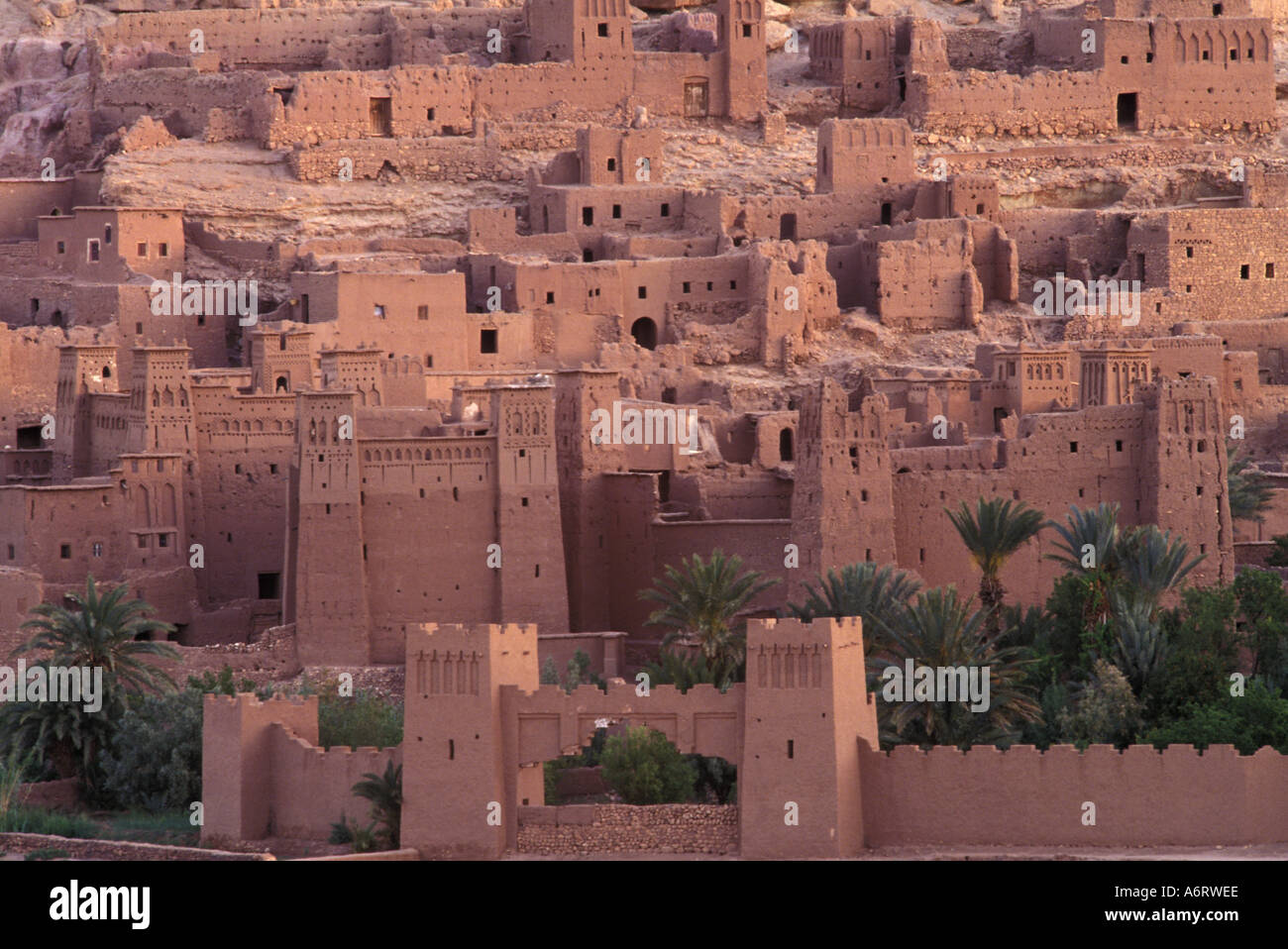 Brique crue maison marocaine Banque de photographies et d’images à ...
