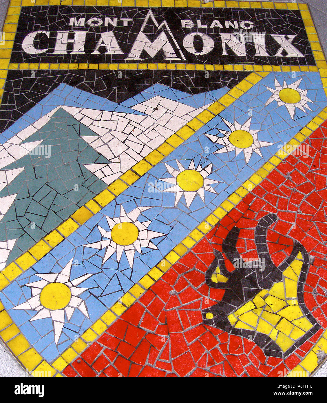 Chamonix logo Banque de photographies et d’images à haute résolution ...
