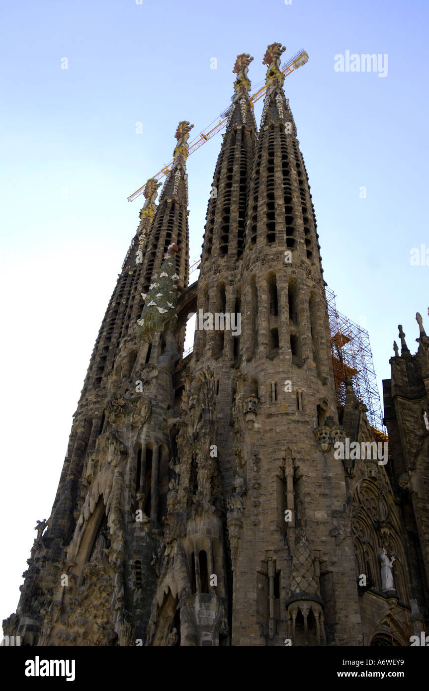 La Sagrada Familia,,, Antoni, Gaudi, Barcelone, Espagne, Antoni Gaudi ...