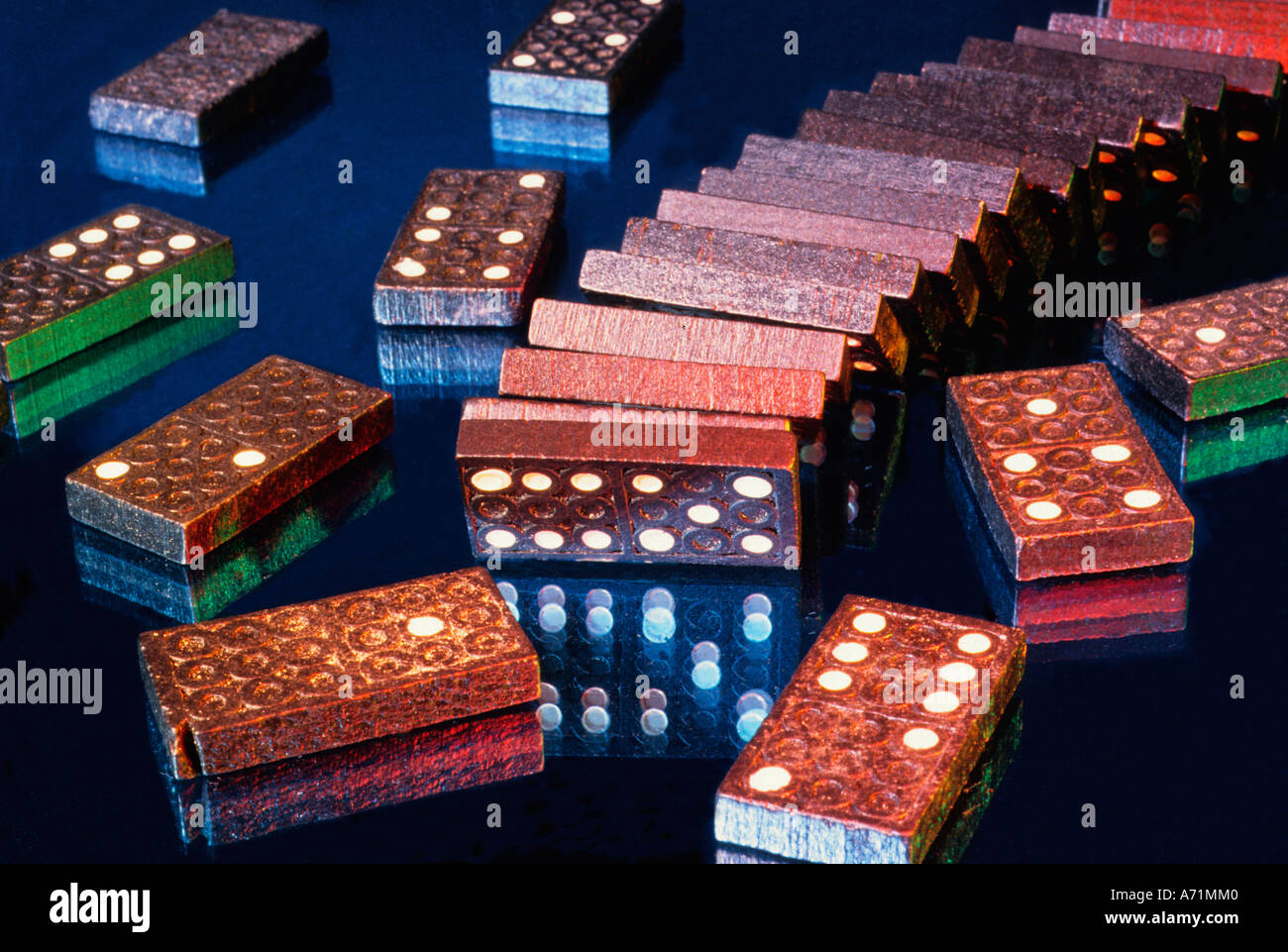 Domino theory Banque de photographies et d’images à haute résolution ...