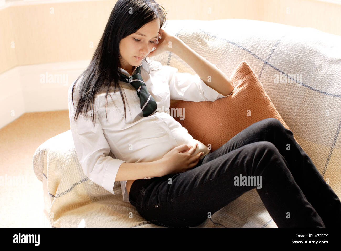 Adolescente Enceinte Banque De Photographies Et Dimages à Haute