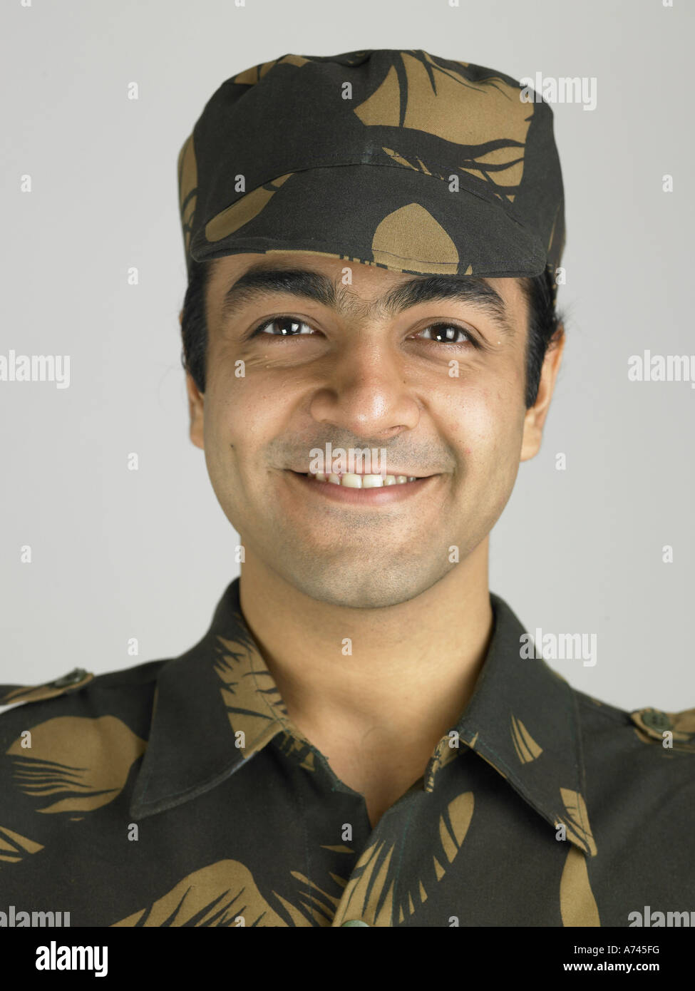 Indian army soldier face Banque de photographies et d’images à haute ...