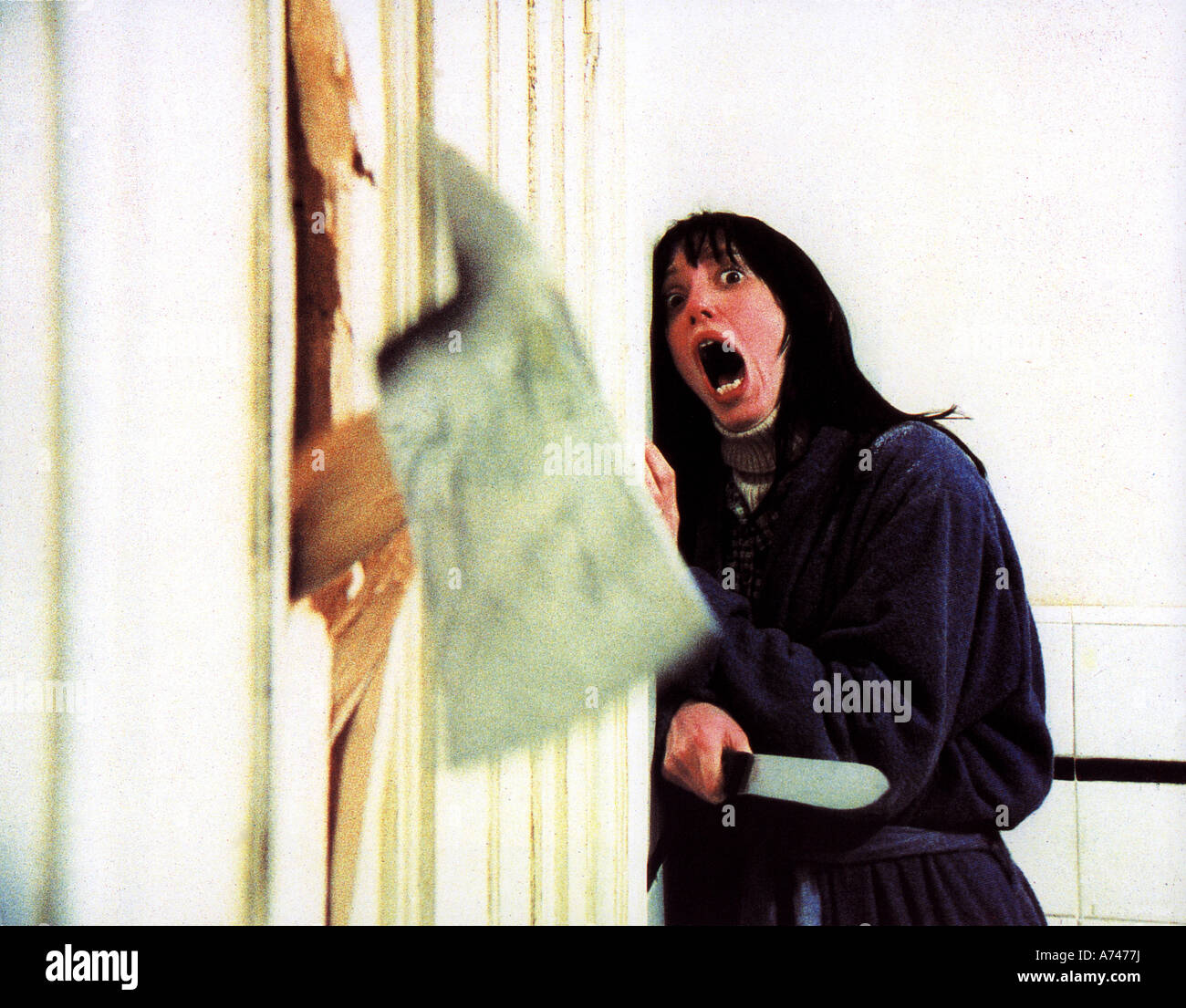 Le Shining de Stanley Kubrick/Warner 1980 film avec Jack Nicholson et Shelley Duvall Photo Stock ...