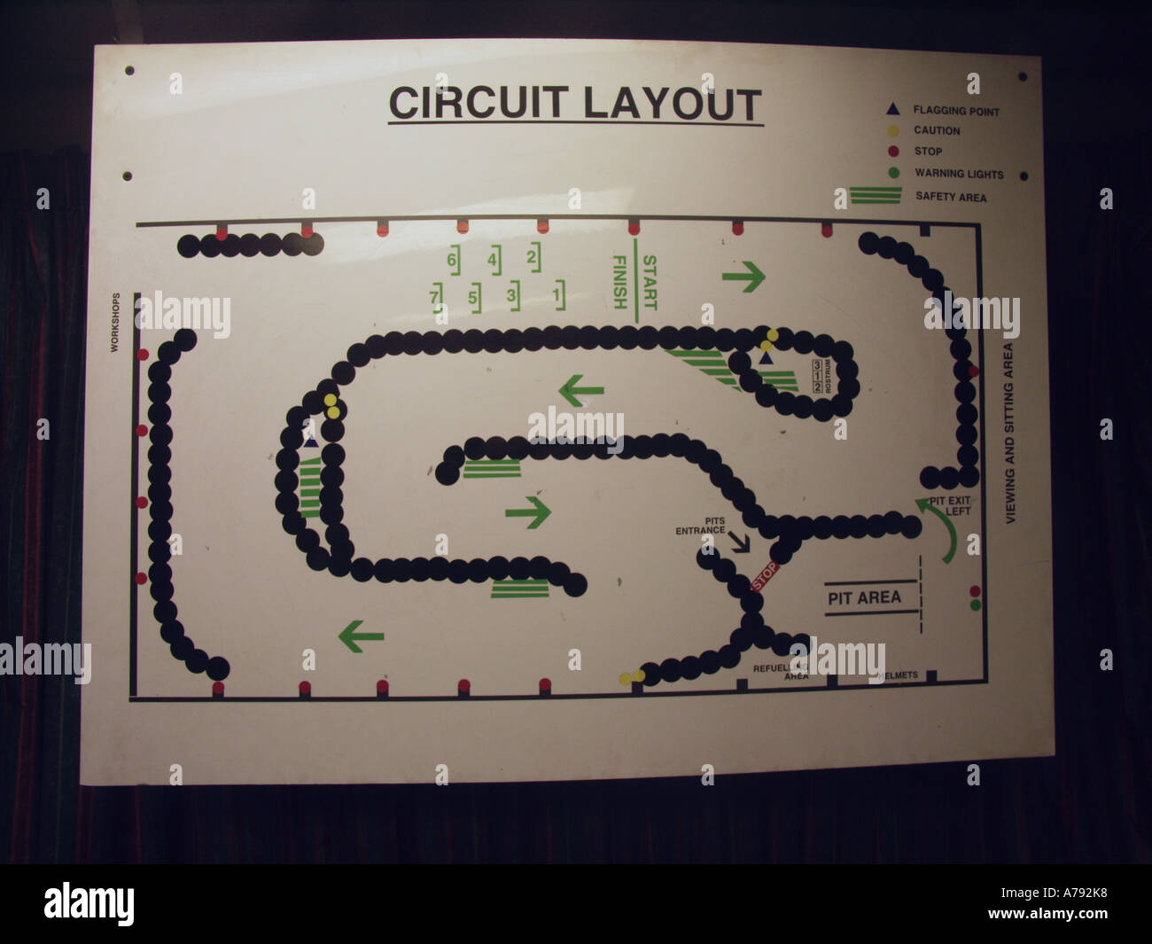Karting course Banque de photographies et d’images à haute résolution ...