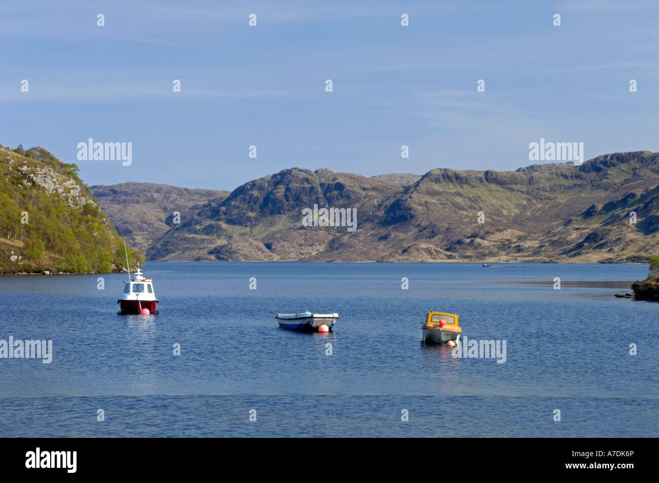 Islands on loch morar scotland Banque de photographies et d’images à ...
