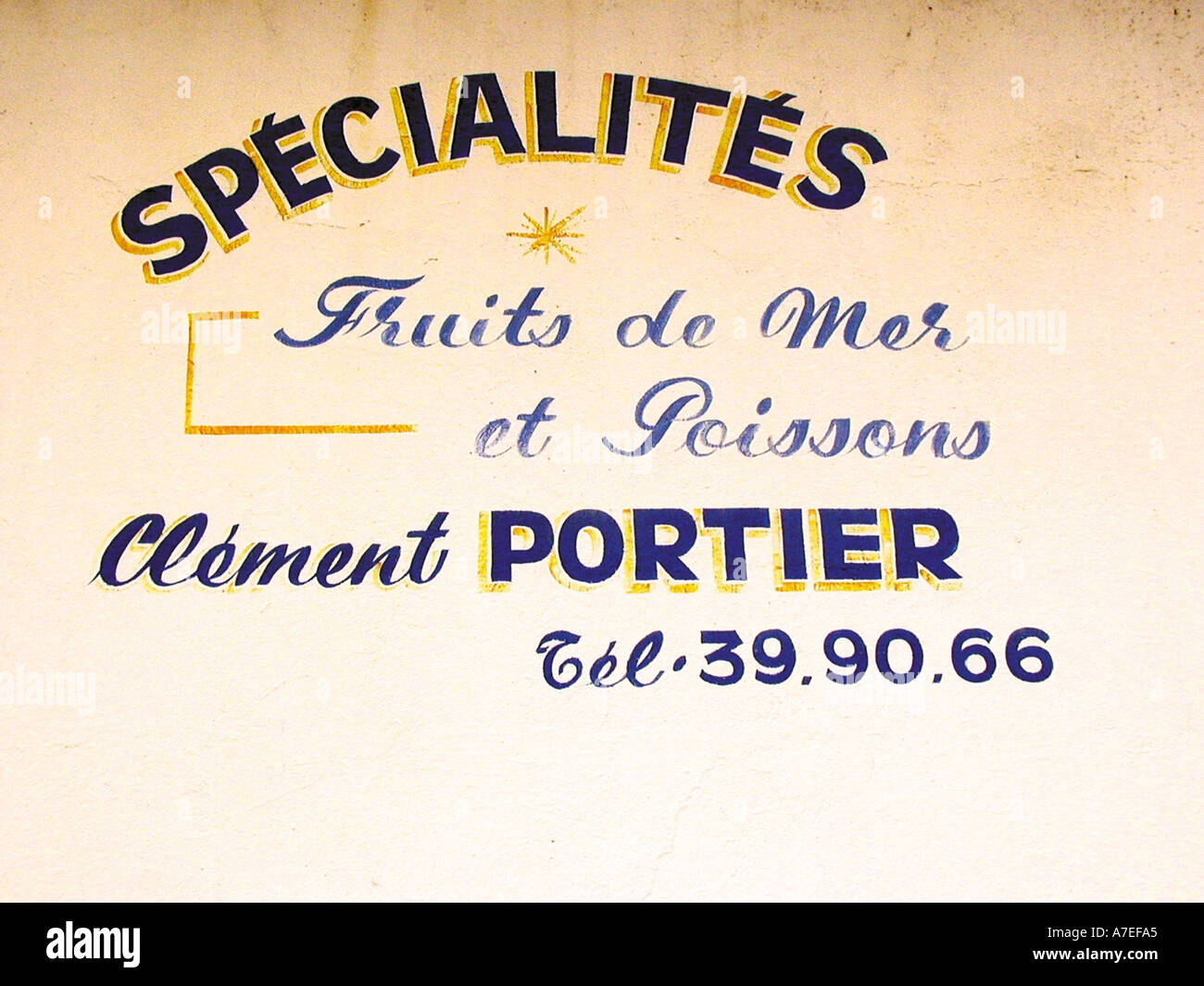 Enseigne poissonnerie france Banque de photographies et d’images à ...