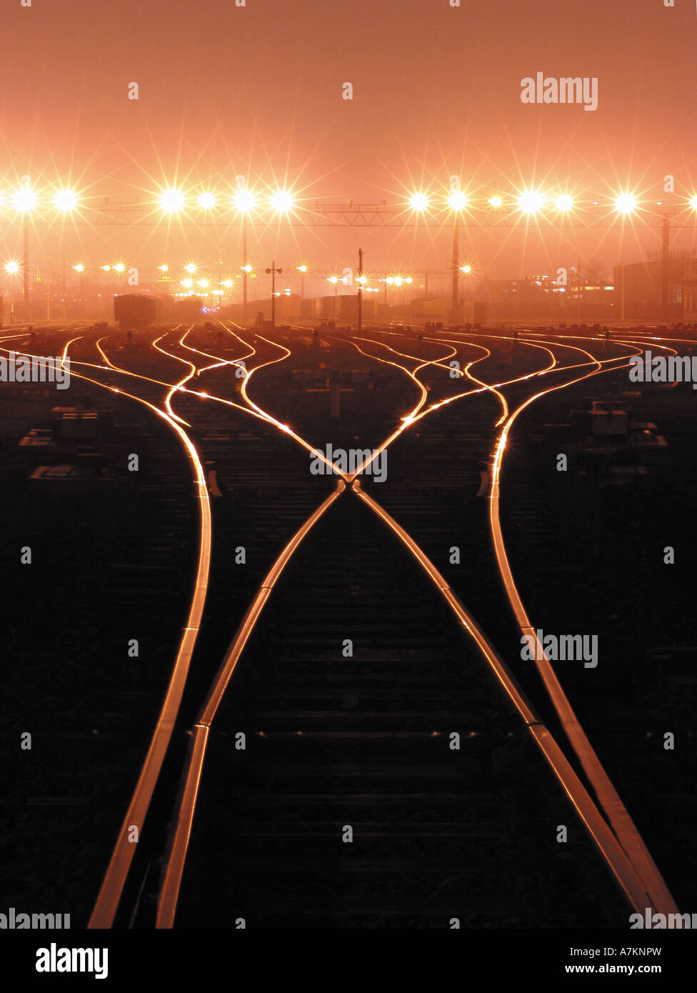 Rails train Banque de photographies et d’images à haute résolution - Alamy