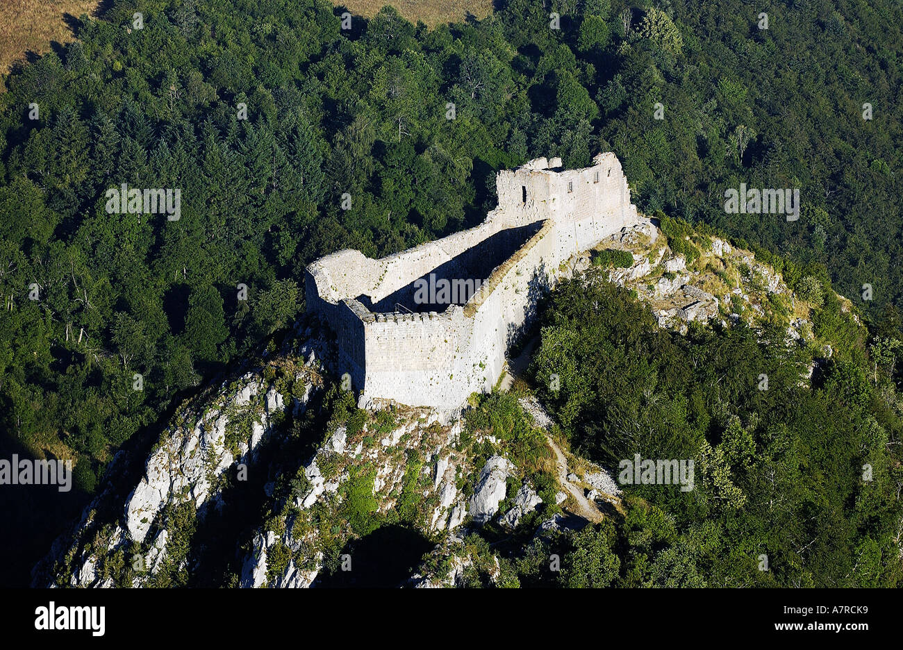 Chateau montsegur Banque de photographies et d’images à haute ...