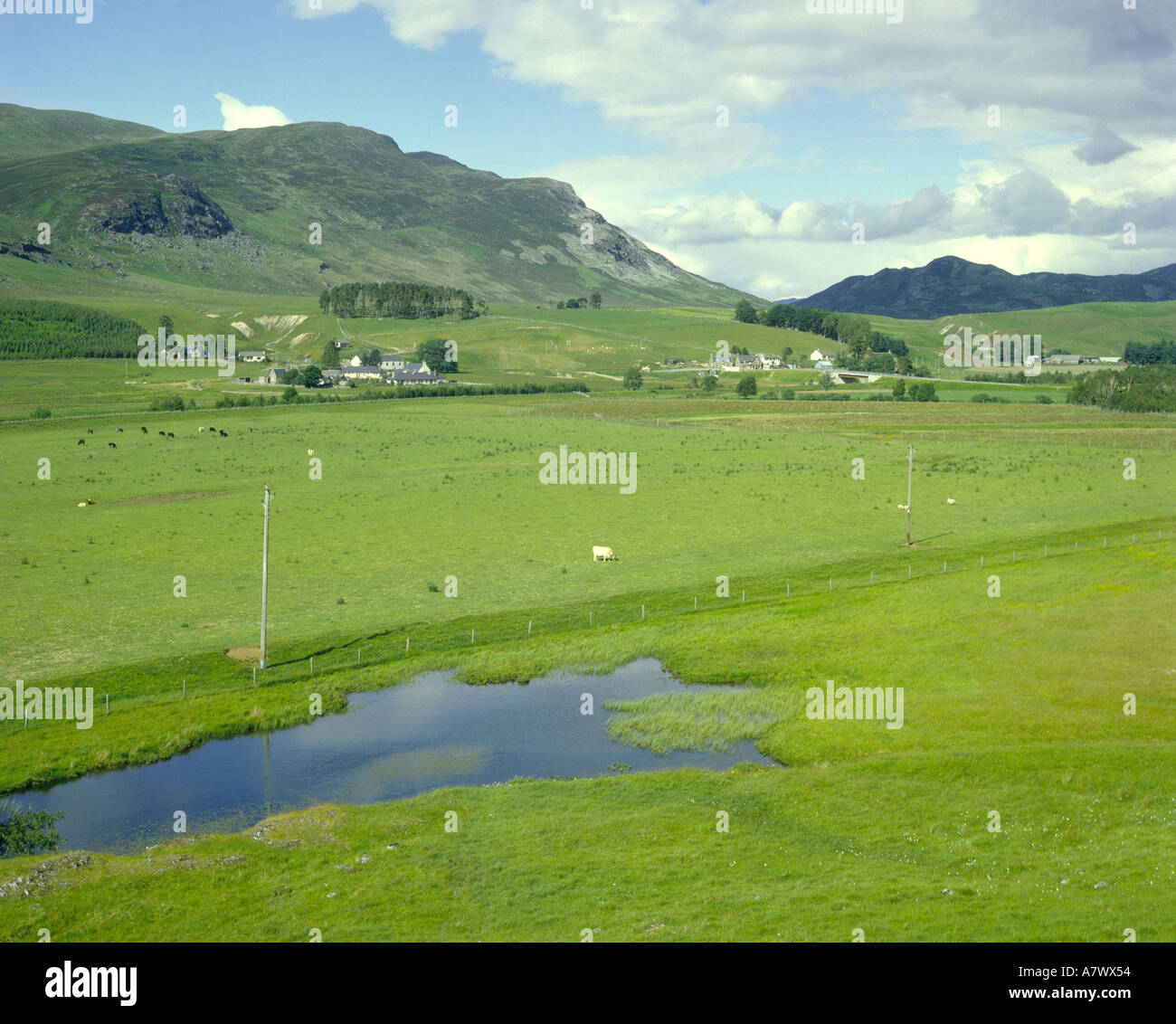 Village de Laggan Strathspey Photo Stock - Alamy