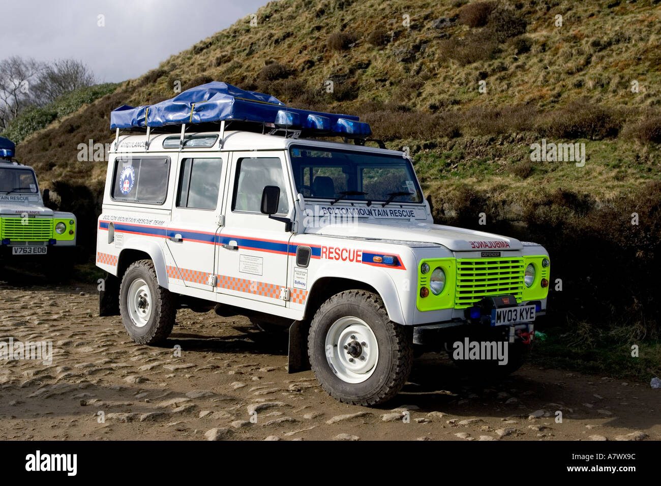 Rover de sauvetage en montagne Banque de photographies et d’images à ...