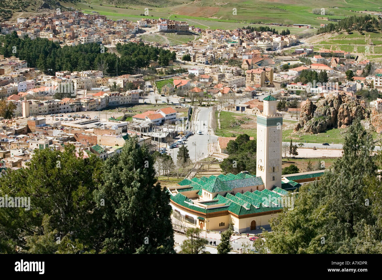 Morocco middle atlas azrou town Banque de photographies et d’images à ...