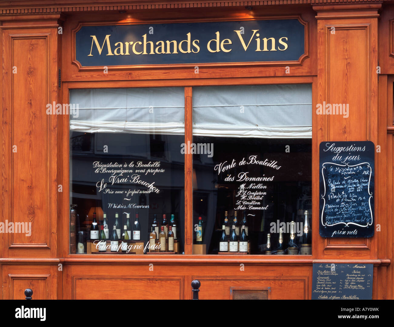 Marchand de vin de paris Banque de photographies et d’images à haute ...