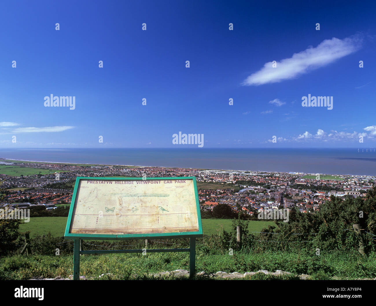 Prestatyn colline Banque de photographies et d’images à haute ...