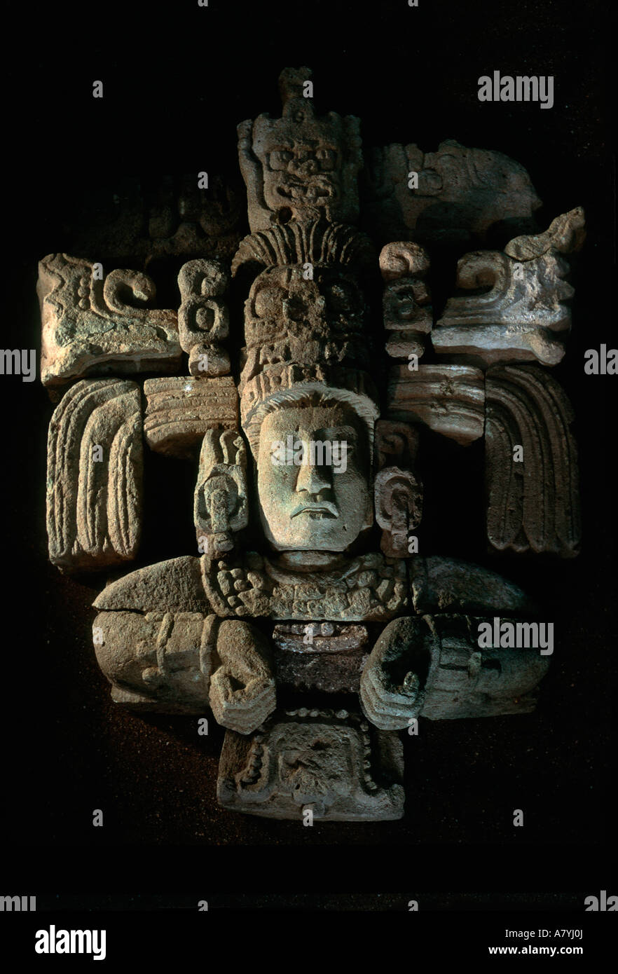 Dieu maya du maïs Banque de photographies et d’images à haute ...