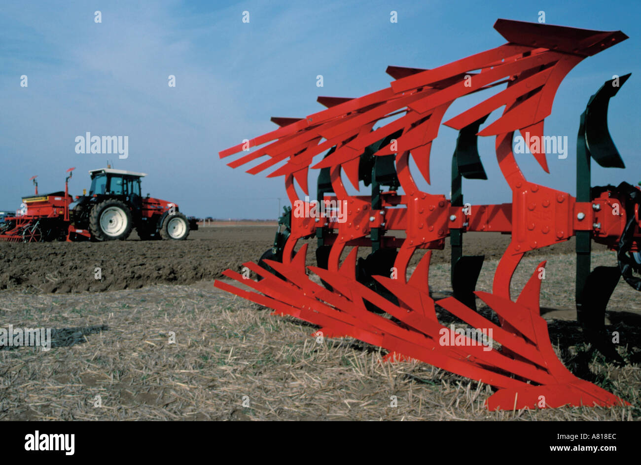 Charrue en acier Banque de photographies et d’images à haute résolution ...