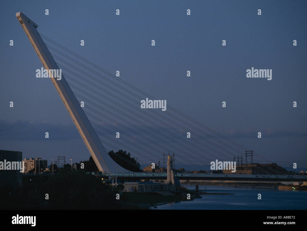 Pont alamillo moderne seville Banque de photographies et d’images à ...
