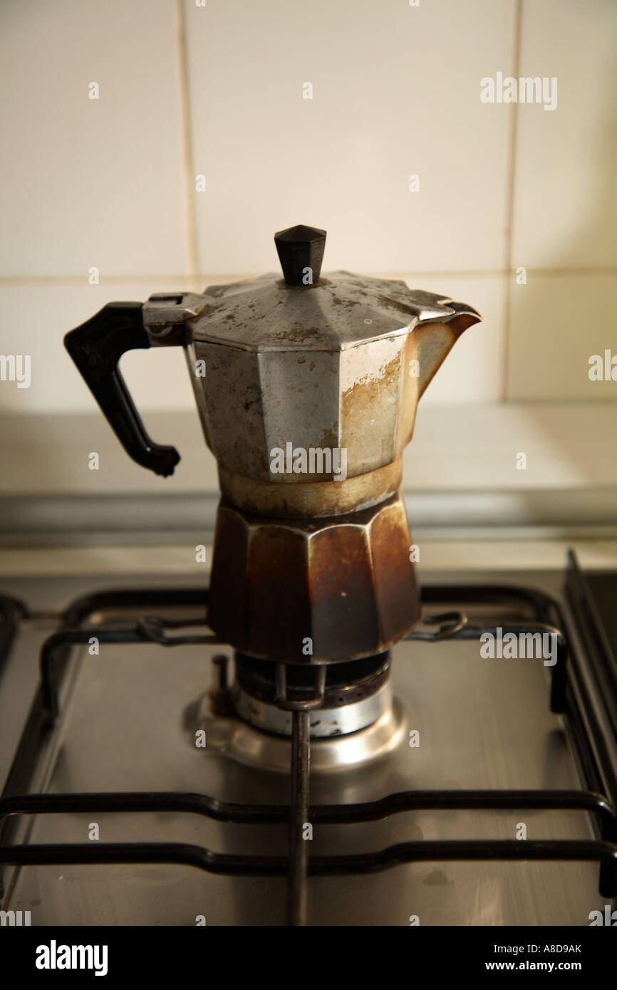 Moca coffee machine Banque de photographies et d’images à haute ...