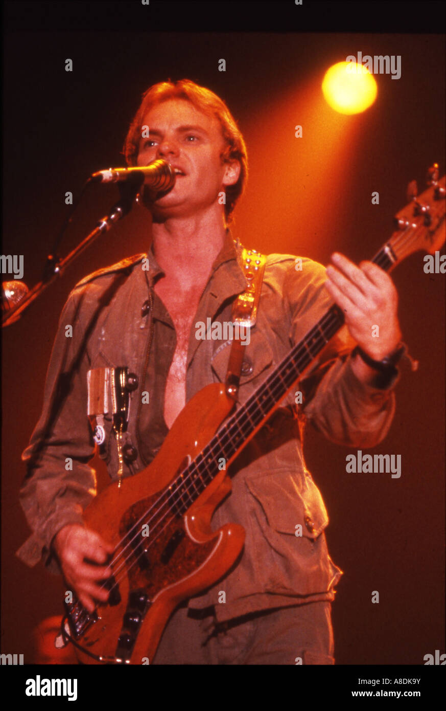 Police uk rock group sting Banque de photographies et d’images à haute ...