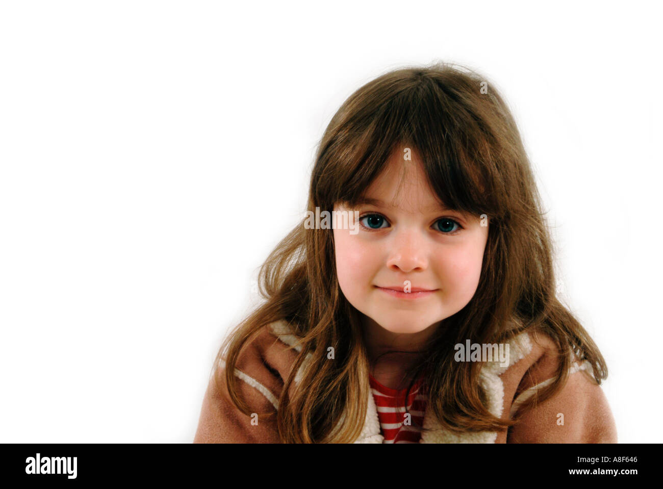 Fille De Six Ans Banque d'image et photos - Alamy