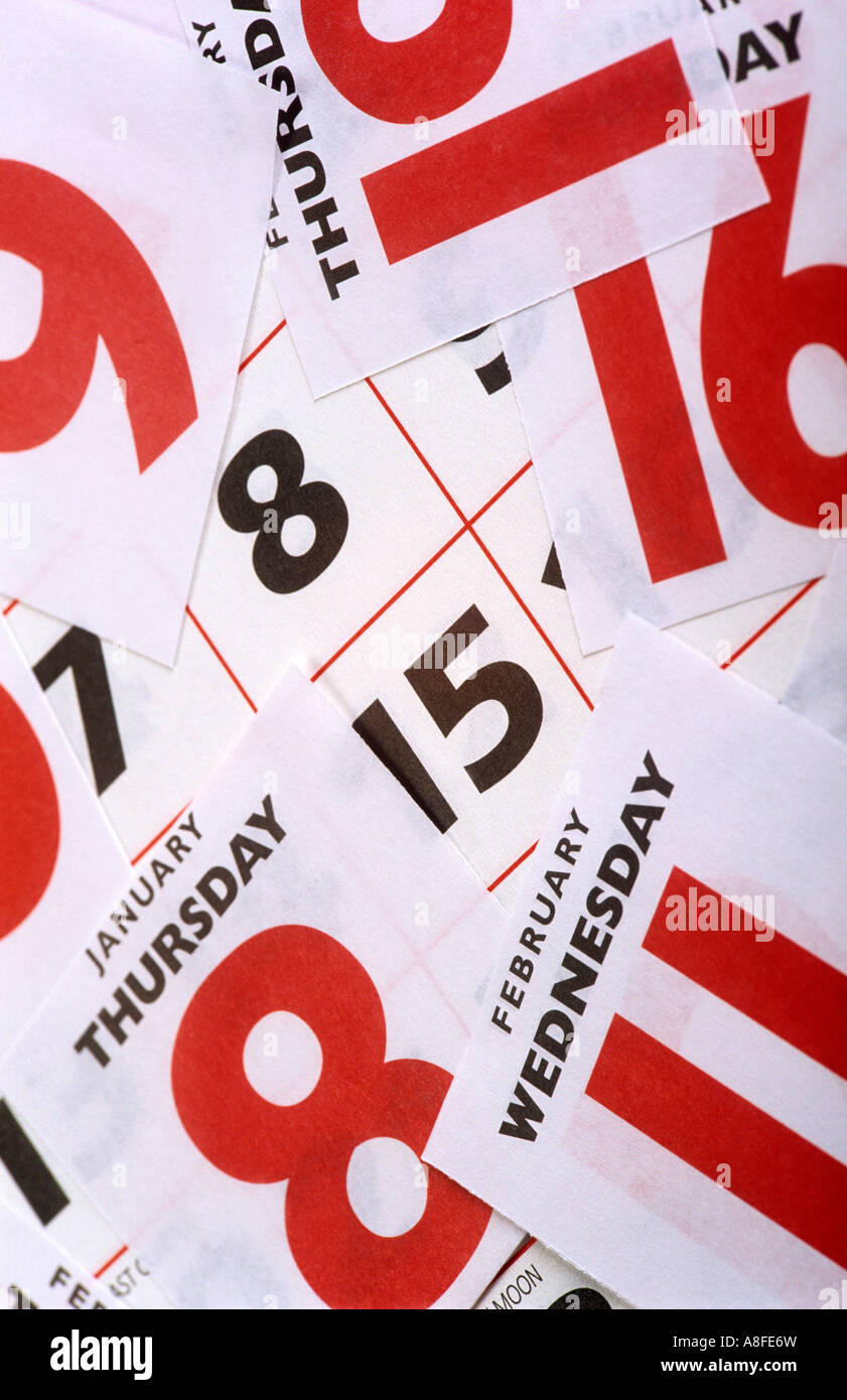 Year dates Banque de photographies et d’images à haute résolution - Alamy