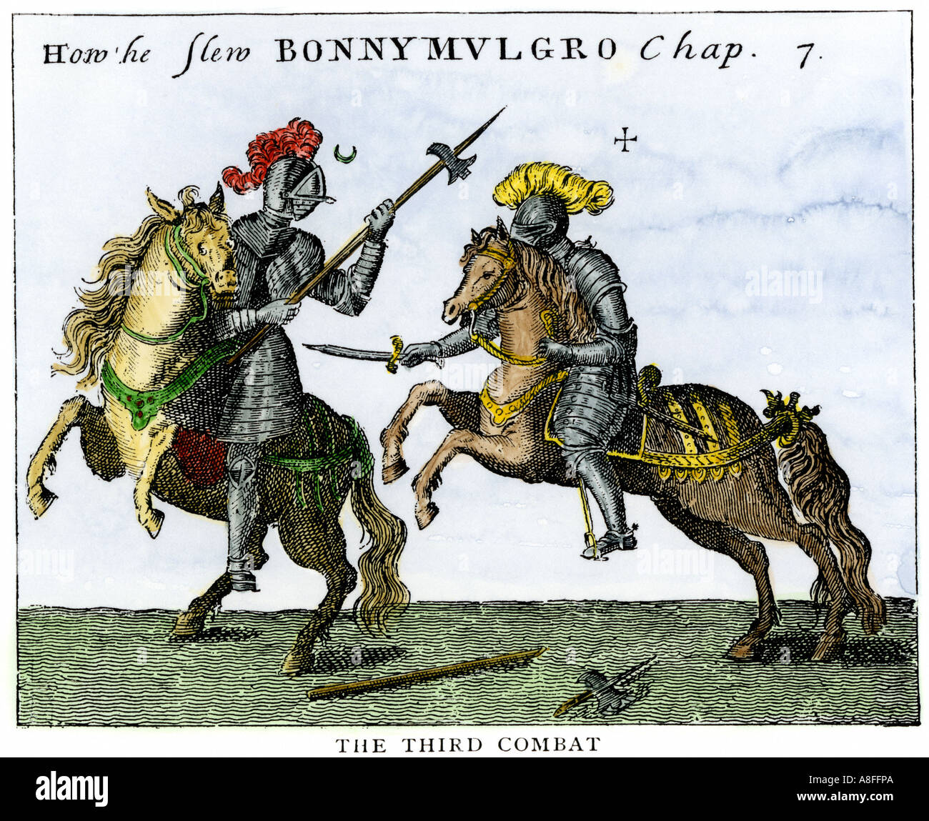 Combat de chevalier Banque de photographies et d’images à haute ...