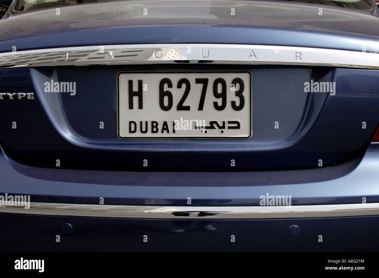 Dubai License Plate Photos & Dubai License Plate Images - Alamy