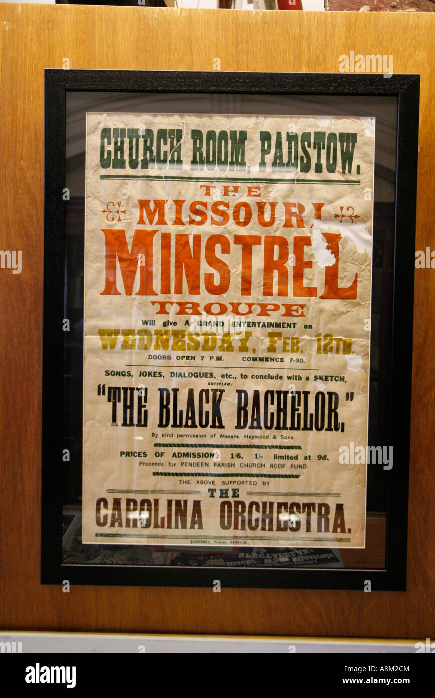 Minstrels poster Banque de photographies et d’images à haute résolution ...