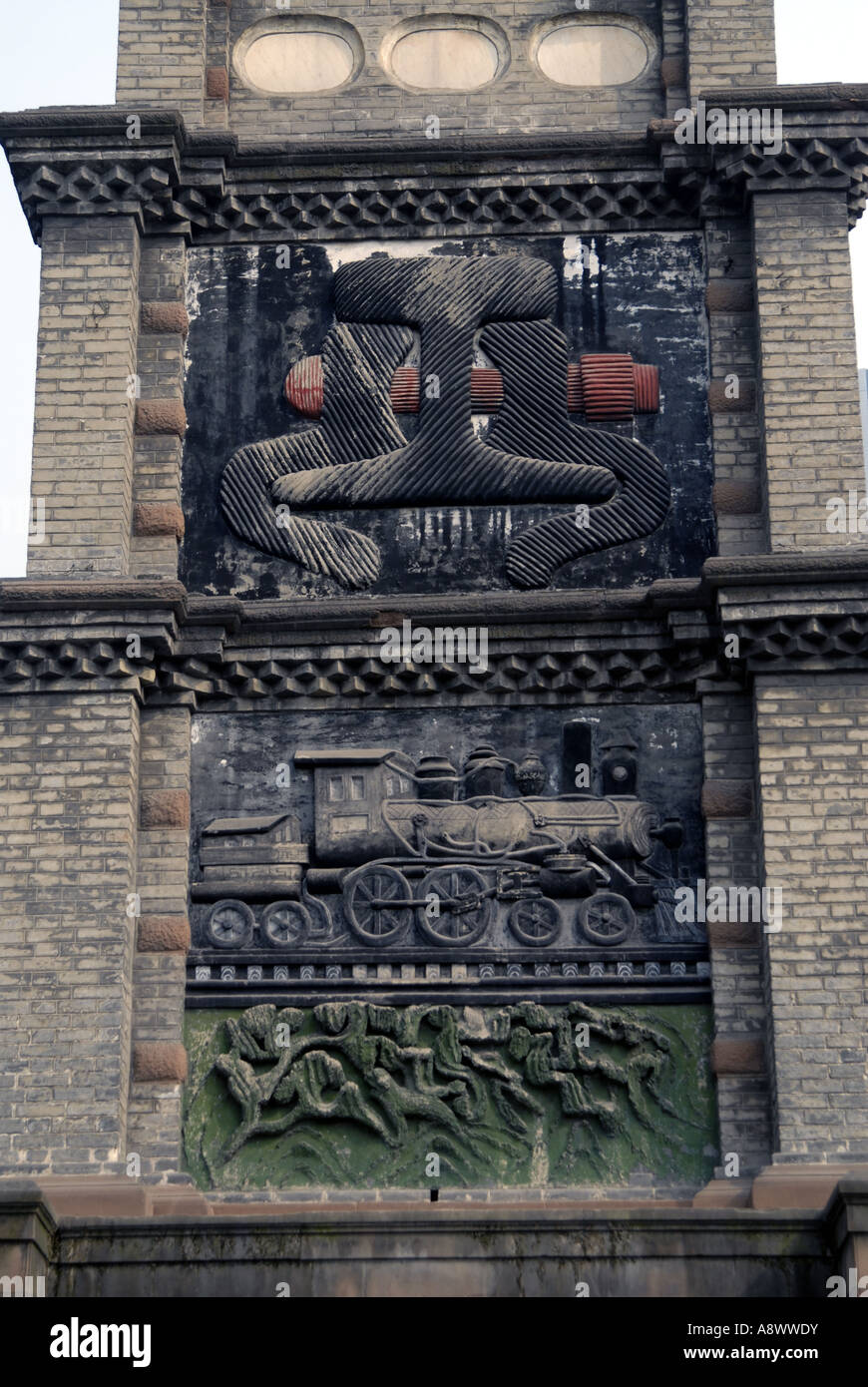 Monument du mouvement de protection des chemins de fer martyrs Banque ...