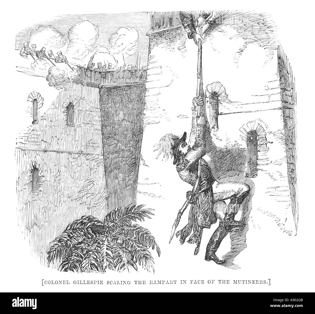 Mutinerie de sepoy indien Banque de photographies et d’images à haute ...