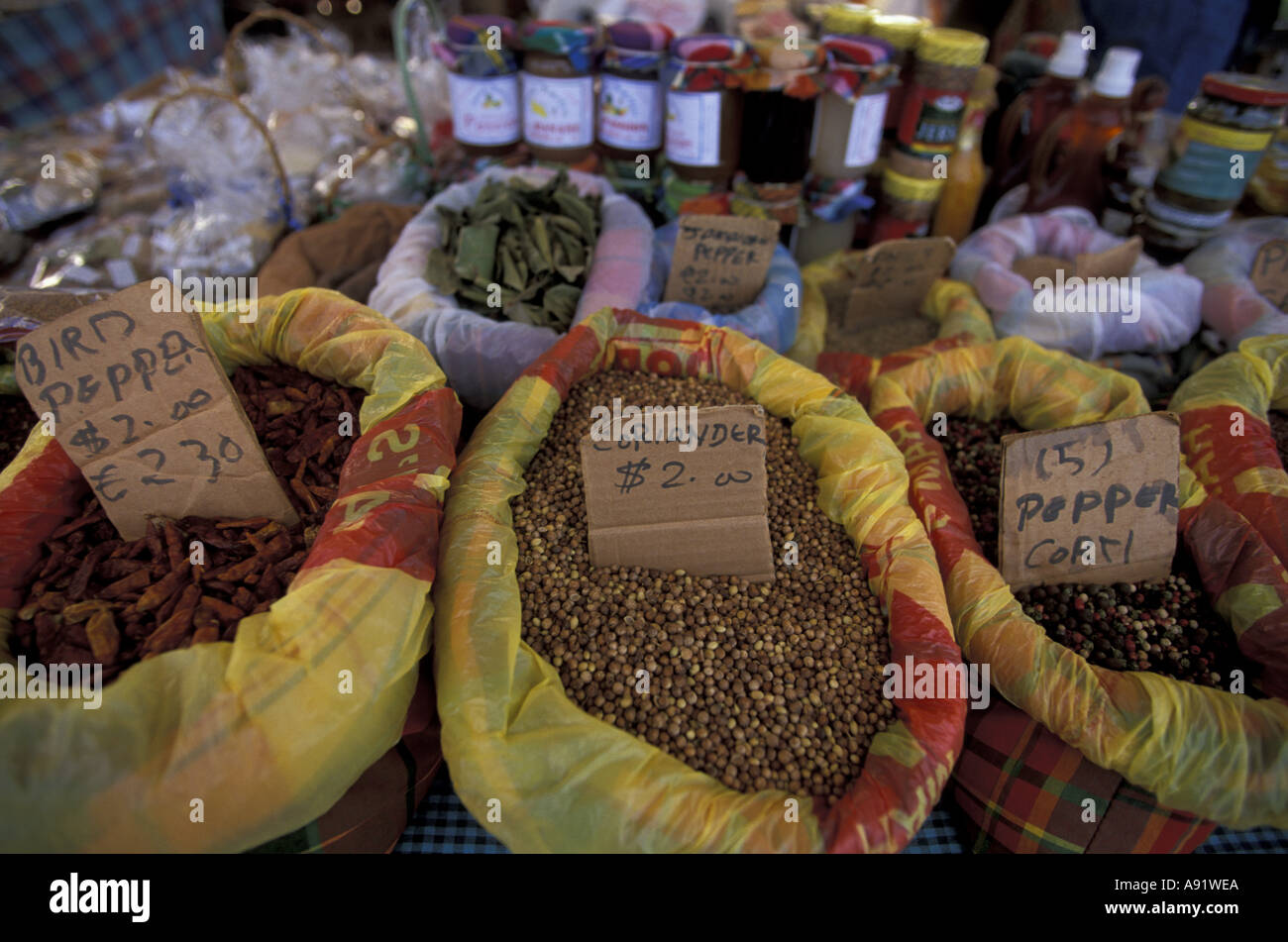 Marigot market st martin Banque de photographies et d’images à haute ...