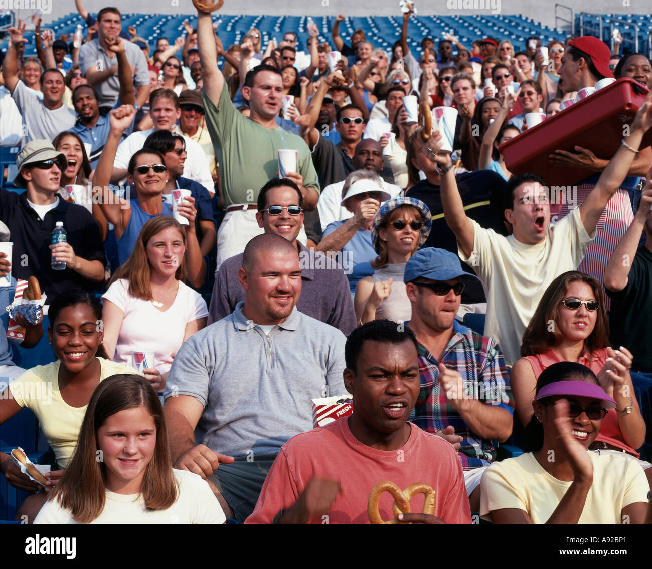 Spectateurs du groupe Banque de photographies et d’images à haute ...