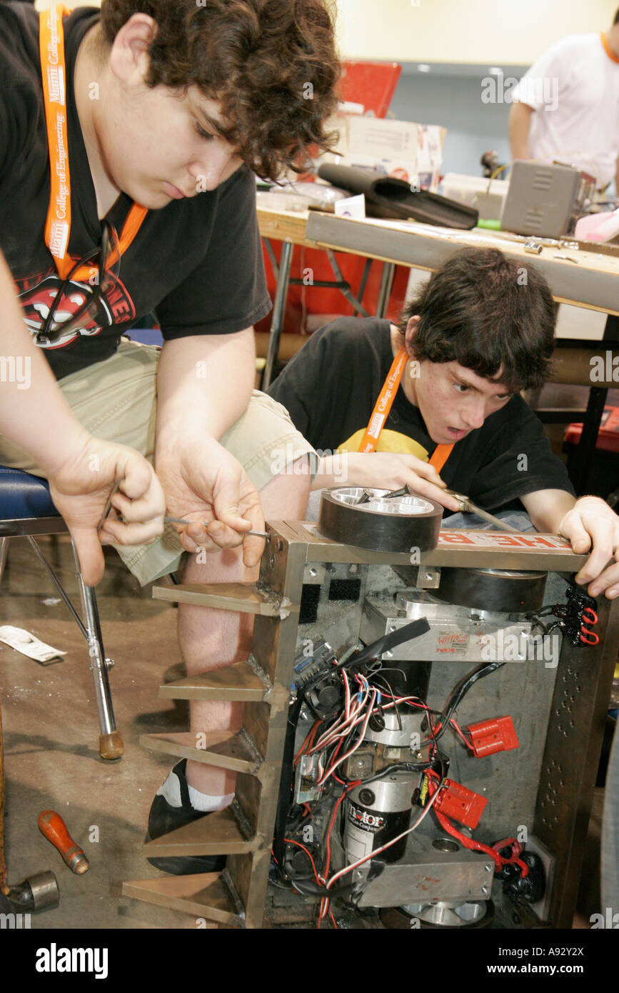 National robotics competition Banque de photographies et d’images à ...