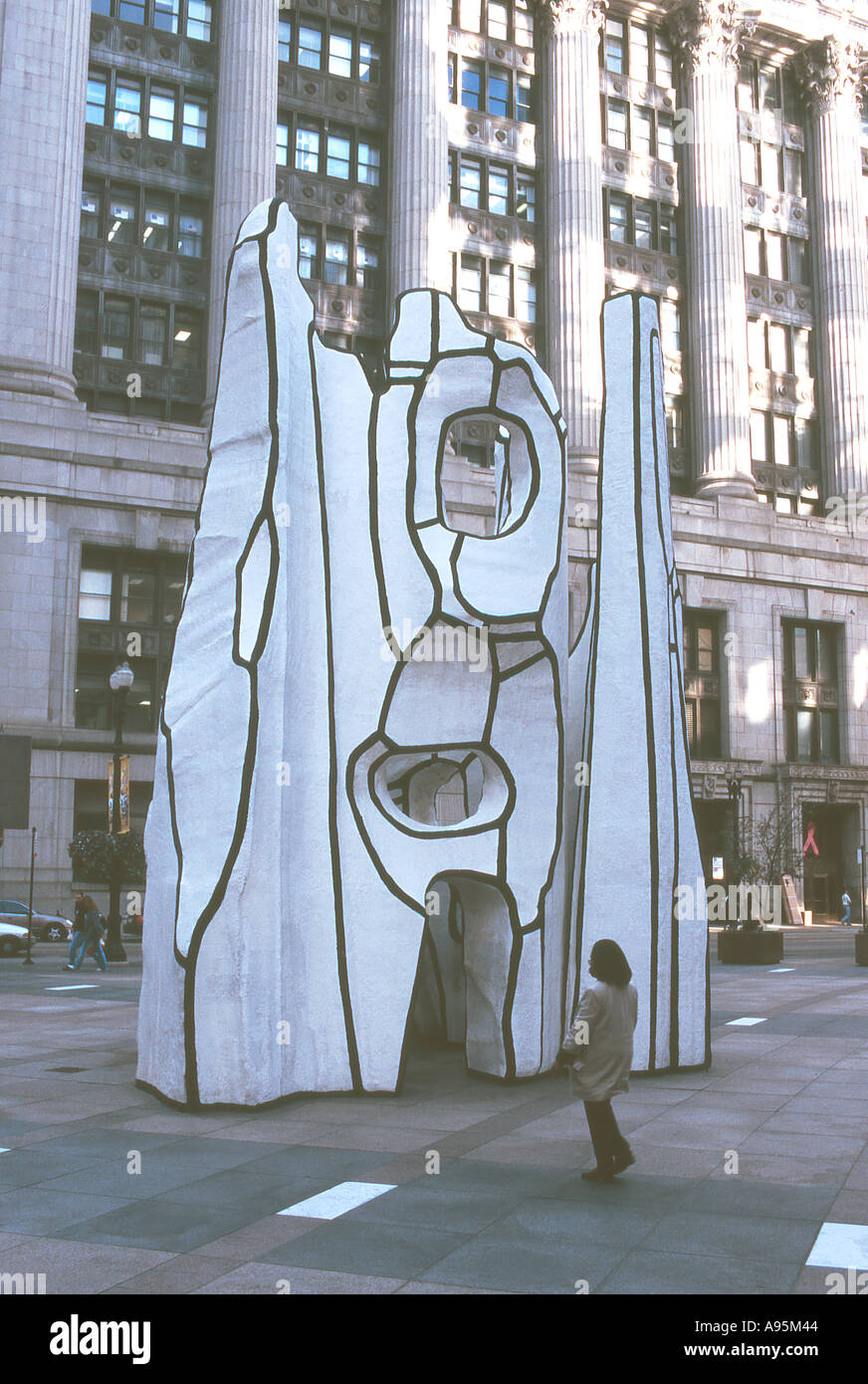 Sculpture de jean dubuffet Banque de photographies et d’images à haute ...
