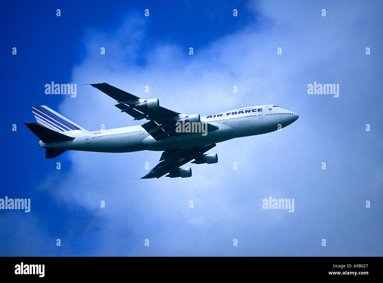 AIRBORNE AIR FRANCE BOEING 747 avions commerciaux de passagers Photo ...