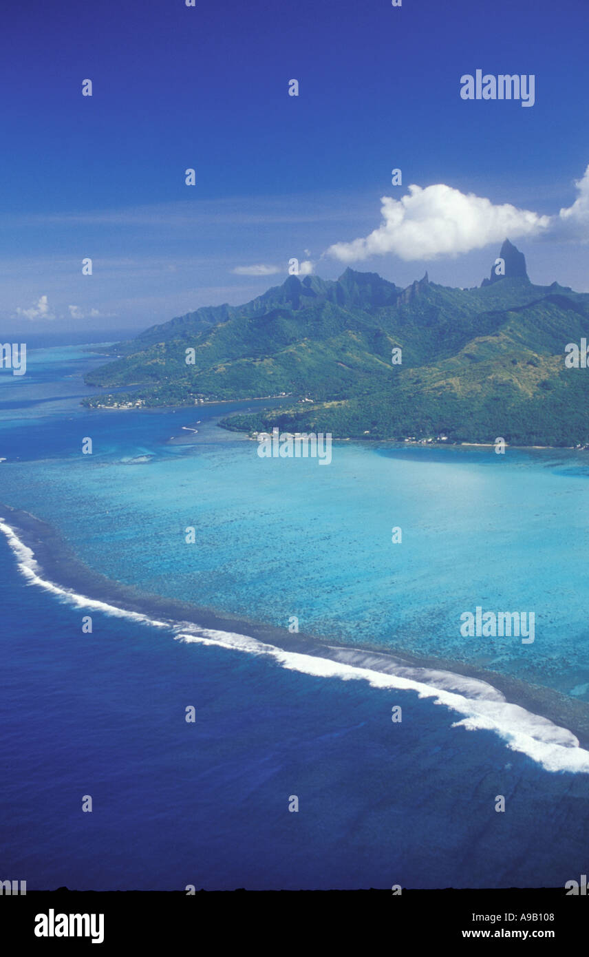 Moorea aerial Banque de photographies et d’images à haute résolution ...