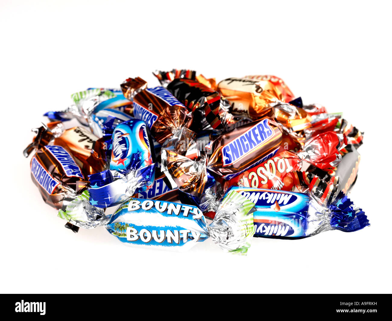 Celebrations snickers bar chocolate assorted individual Banque de ...