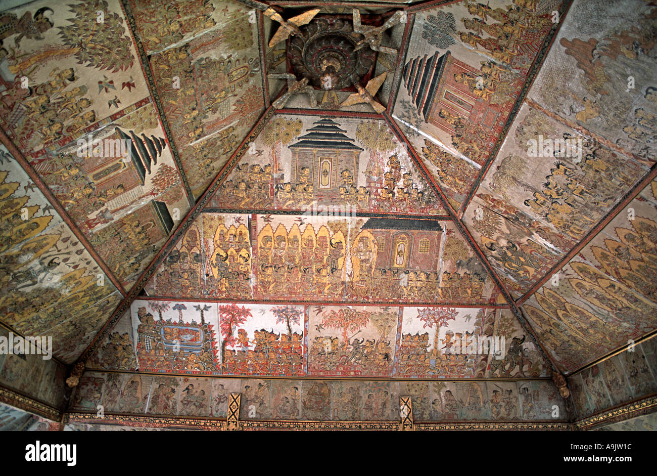 Kamasan painting style Banque de photographies et d’images à haute ...