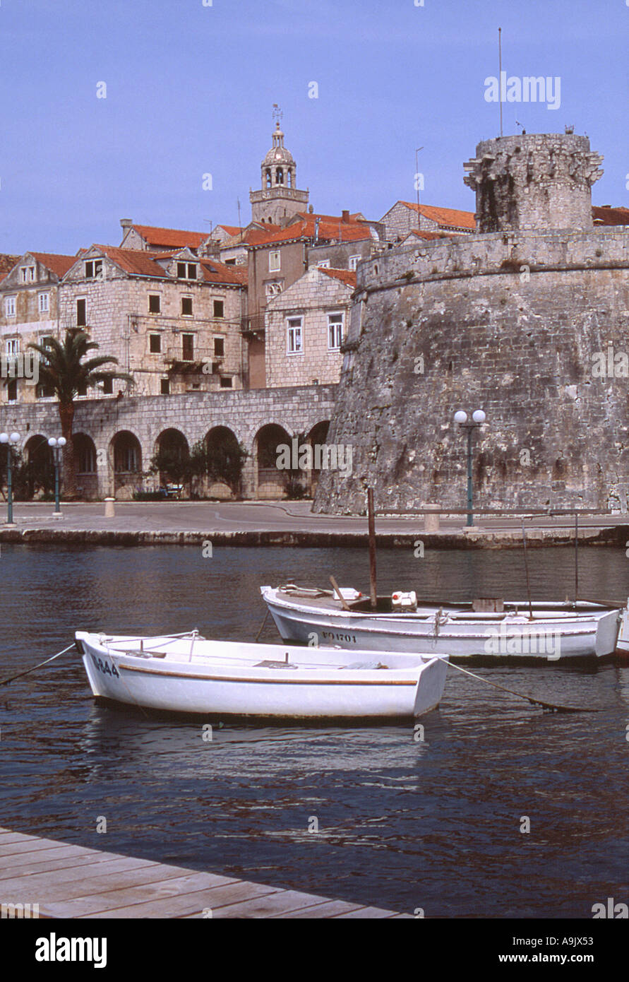 Korkula adriatique Banque de photographies et d’images à haute ...