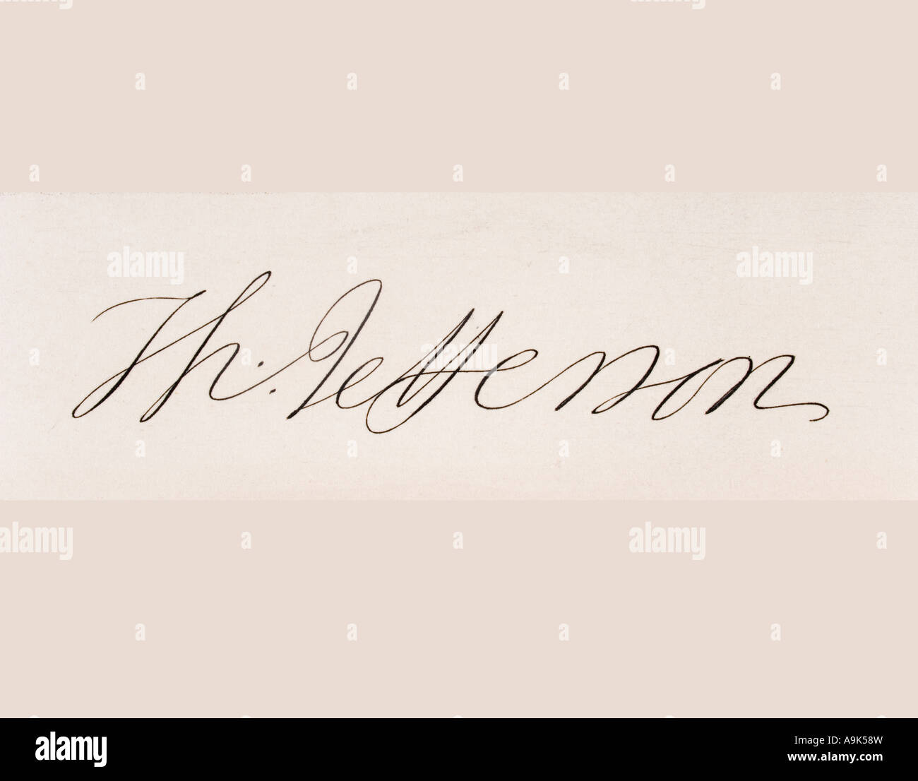 Signed the united states declaration of independence Banque de ...