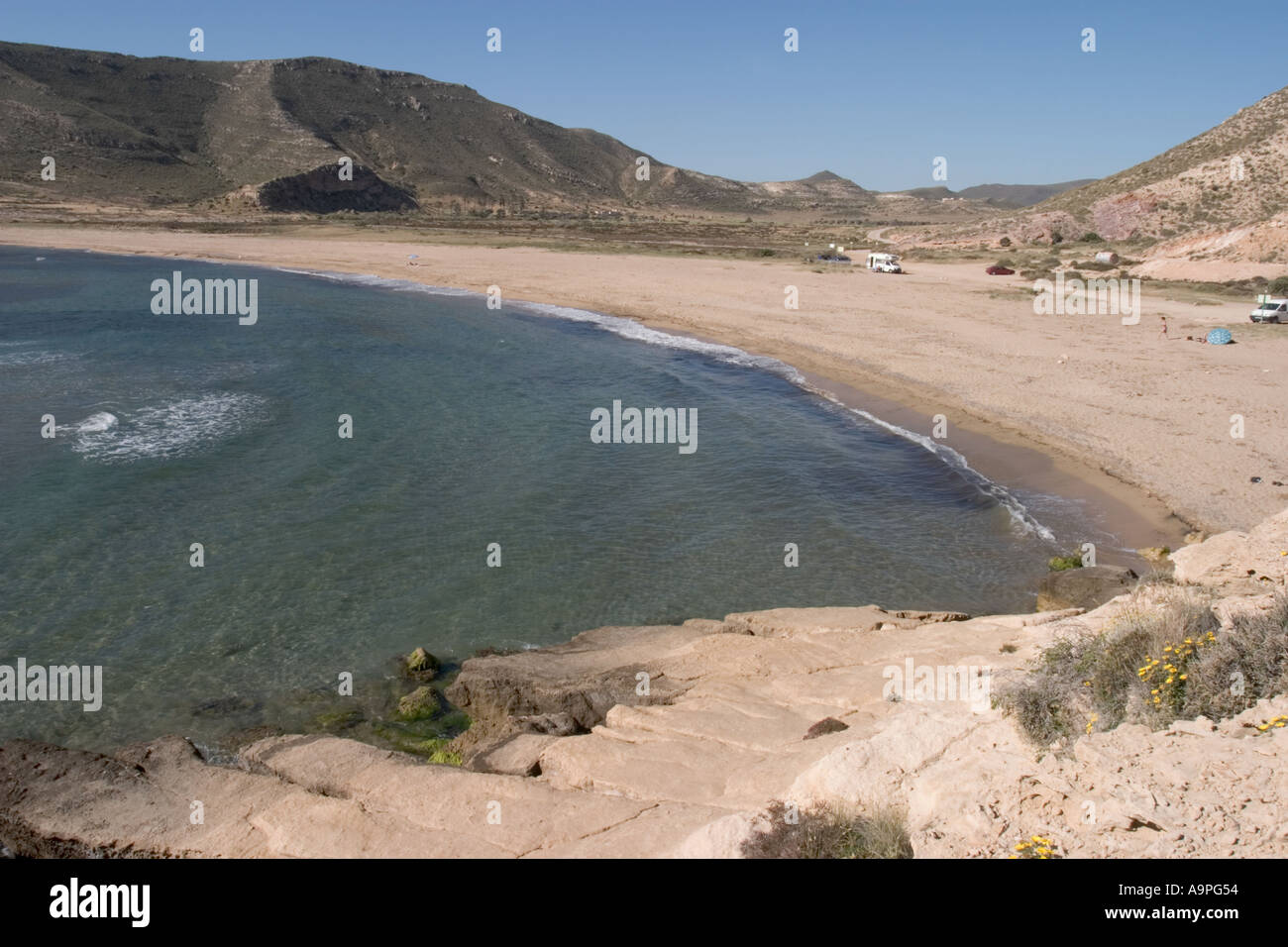 Playazo beach cabo de gata Banque de photographies et d’images à haute ...