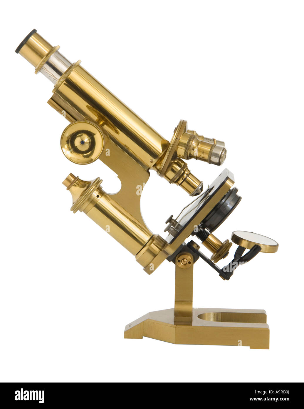 Microscope Ancien Banque d'images détourées - Alamy