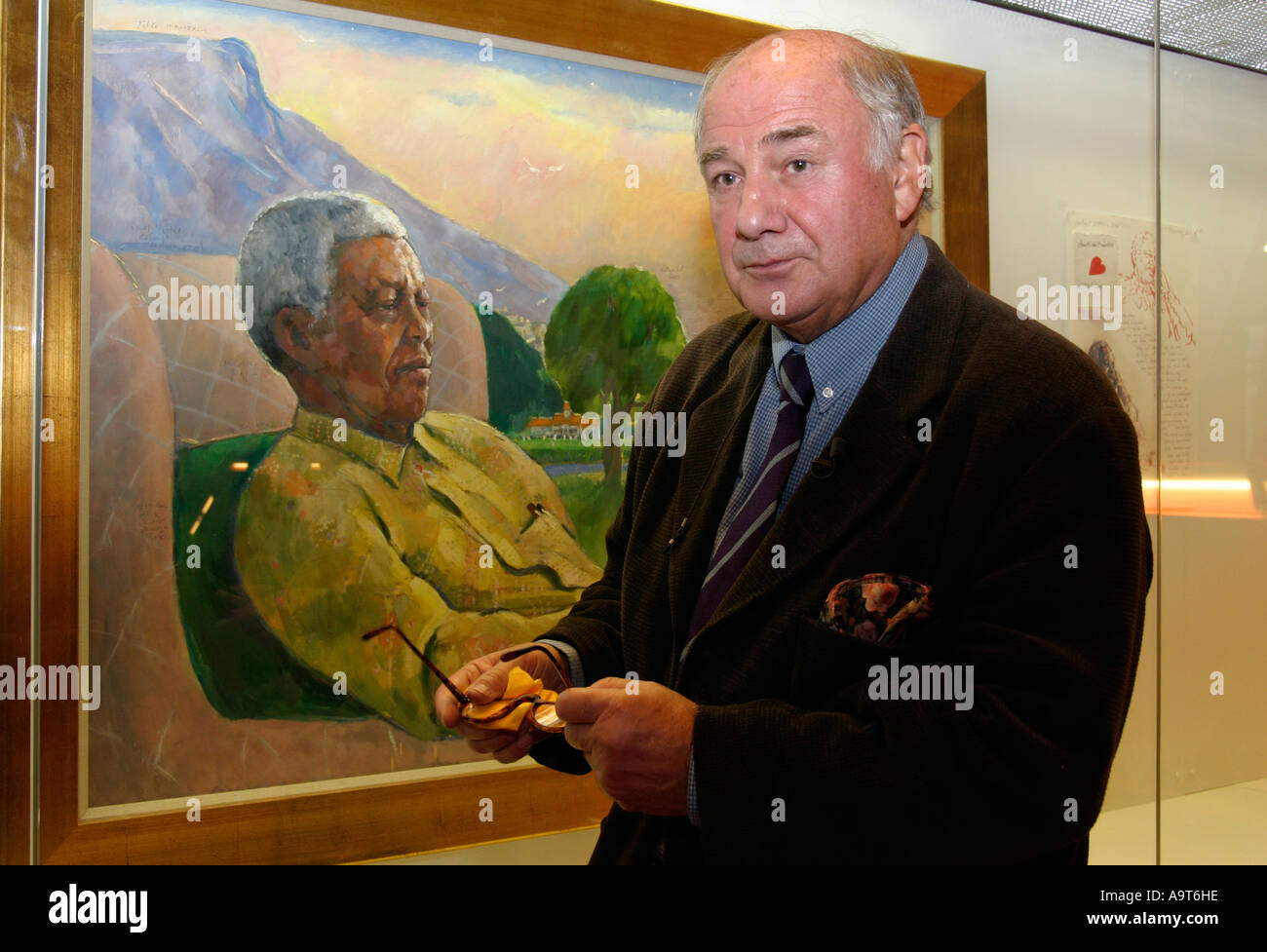 Nelson mandela portrait Banque de photographies et d’images à haute ...