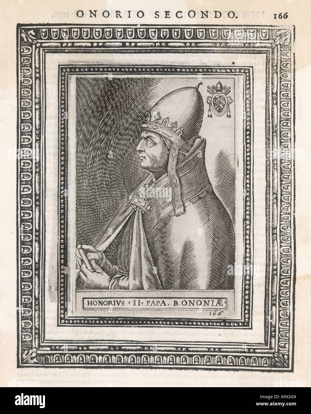 Honorius ii lamberto scannabecchi Banque de photographies et d’images à ...