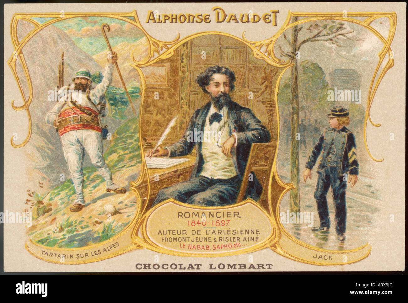 Alphonse daudet 1840 1897 Banque de photographies et d’images à haute ...