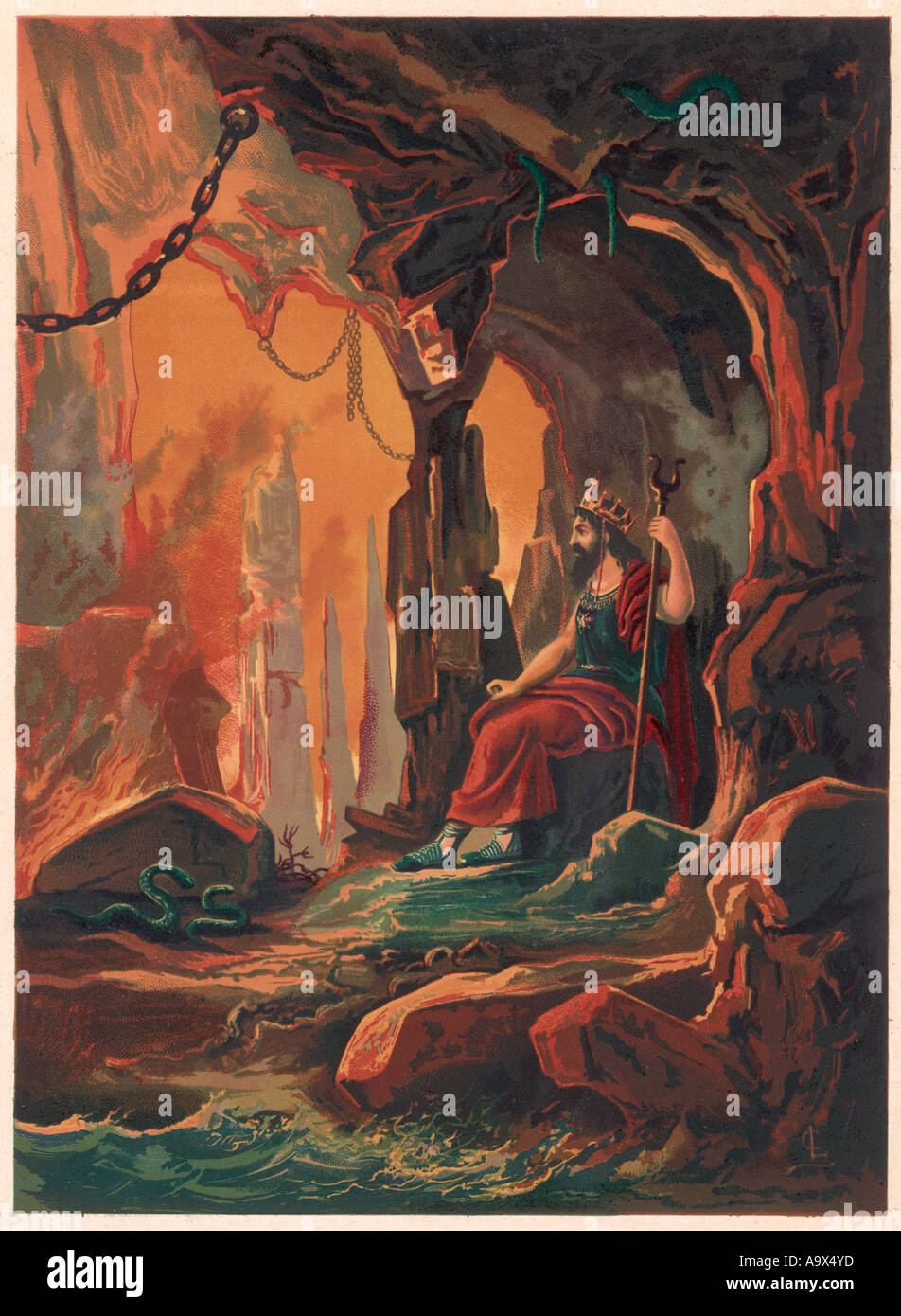 Pluton hades Banque de photographies et d’images à haute résolution - Alamy