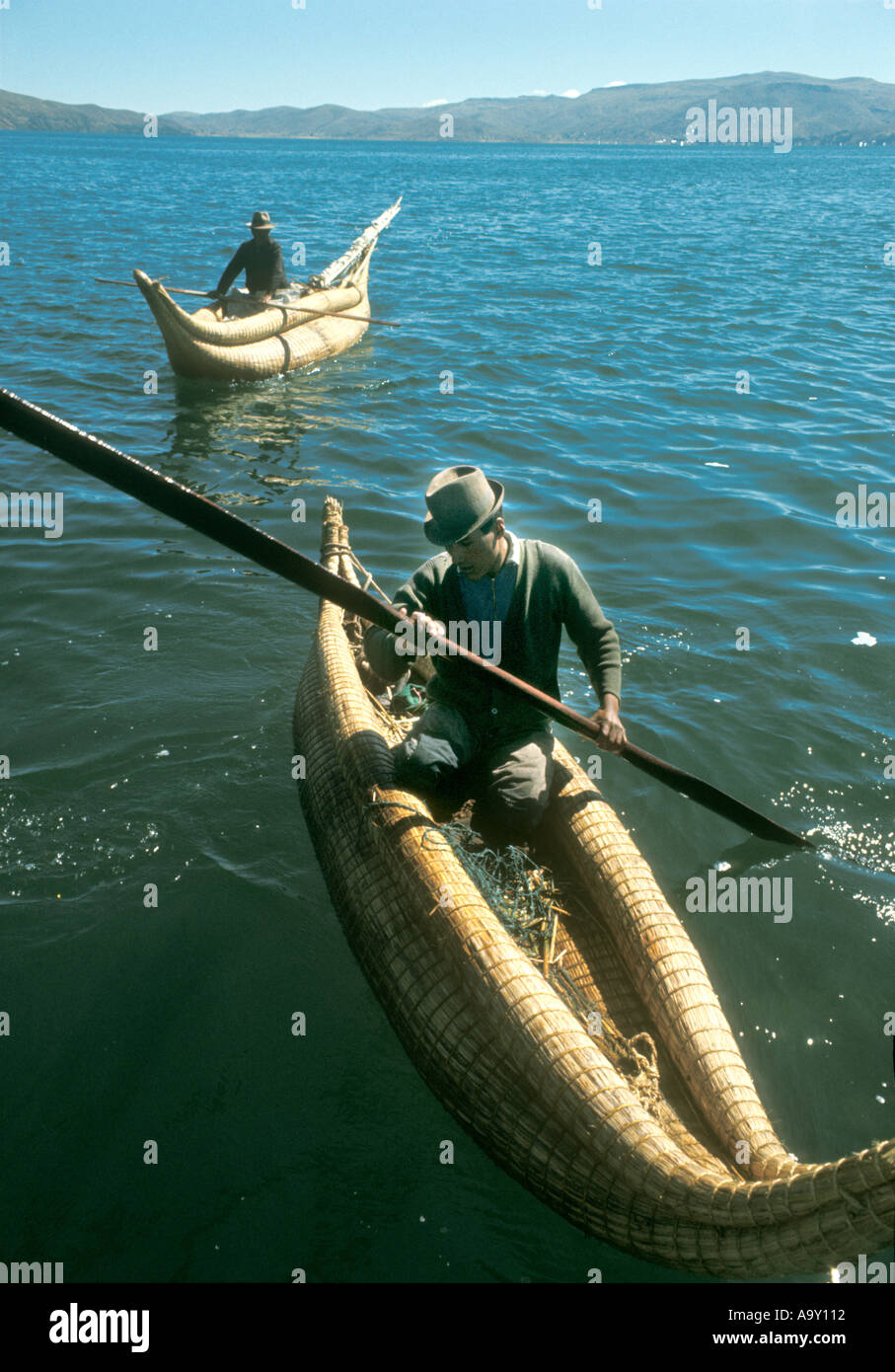 Water balsa totora Banque de photographies et d’images à haute ...