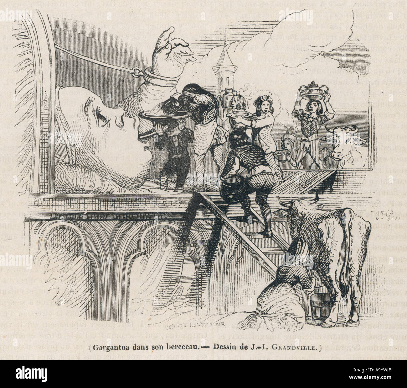 Gargantua giant rabelais Banque de photographies et d’images à haute ...