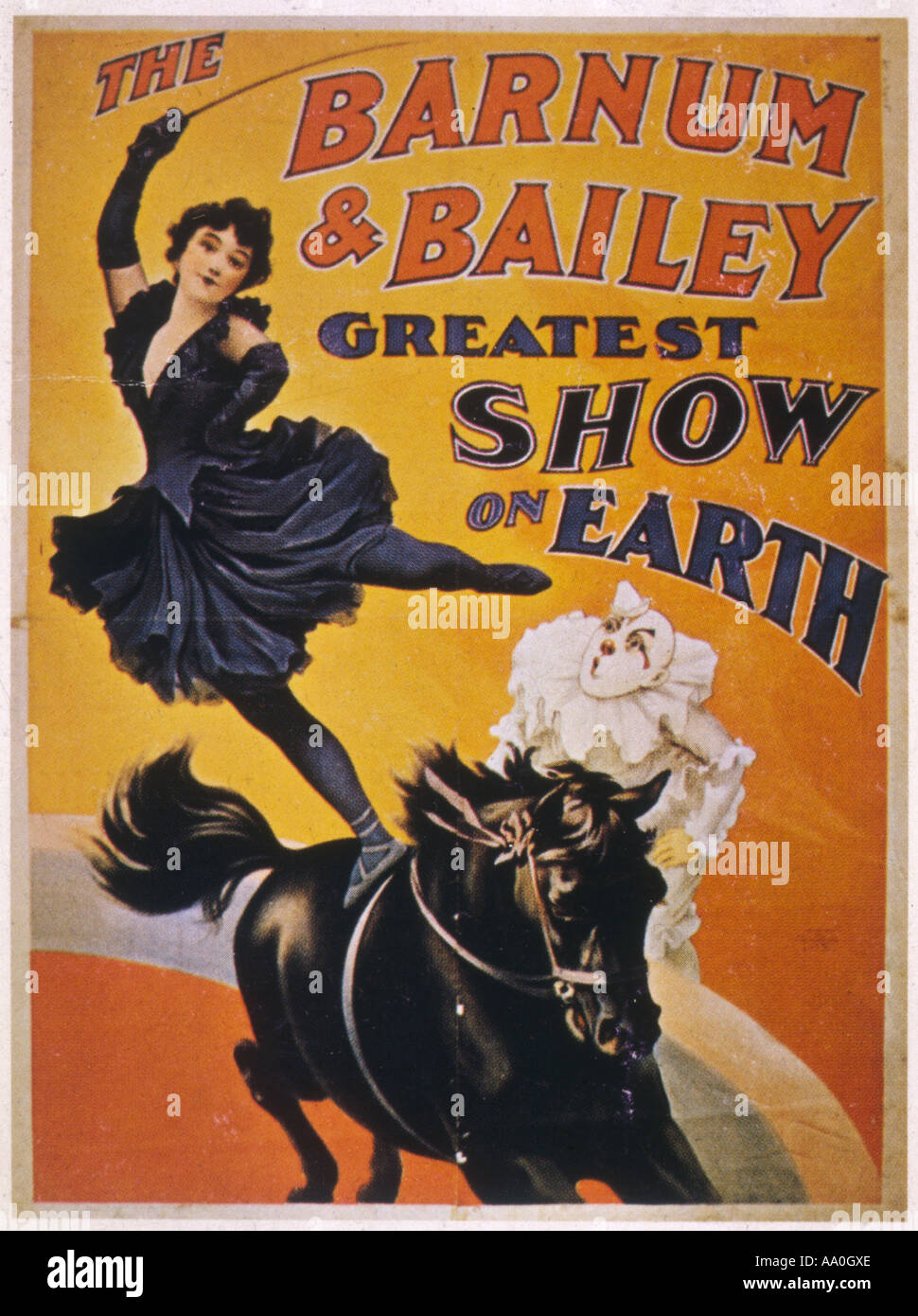 Poster barnum bailey circus poster Banque de photographies et d’images ...
