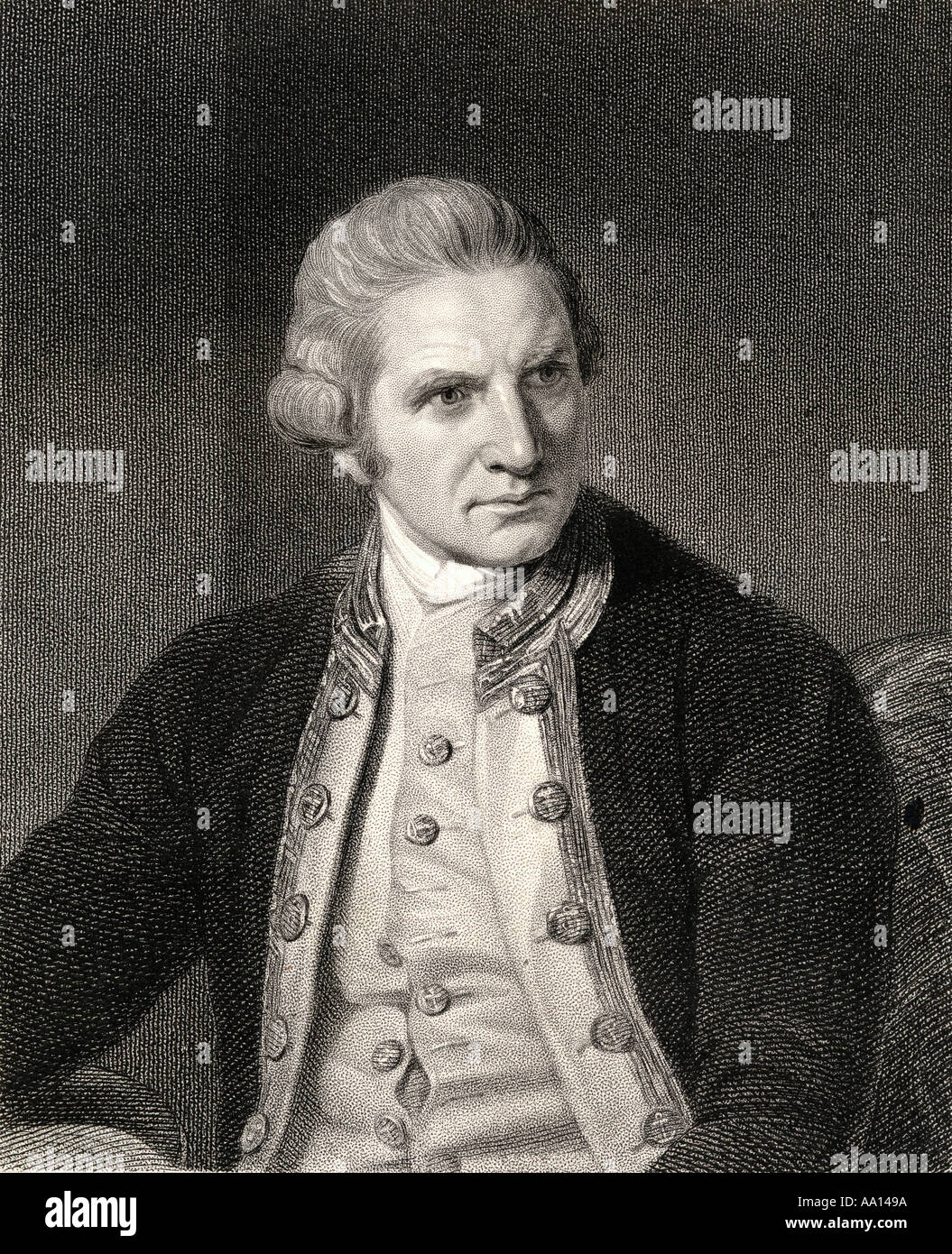 Portrait du capitaine james cook Banque de photographies et d’images à ...